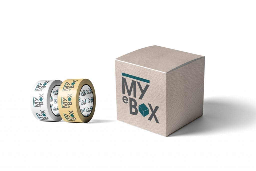 Pret Banda Adeziva Personalizata Cu Logo Si 5 Benzi MyEbox