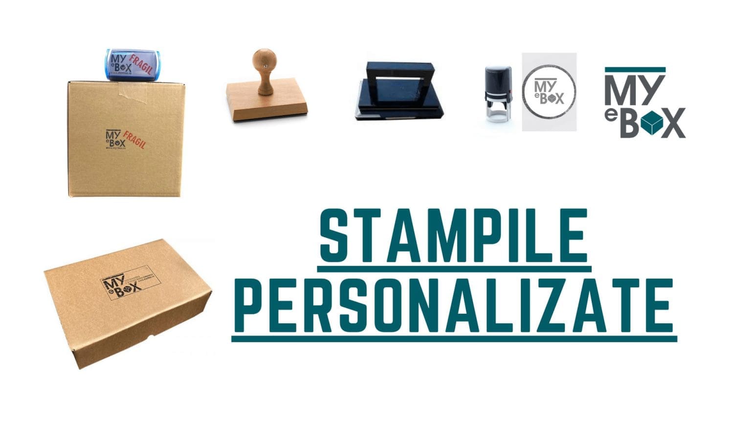 Stampile Personalizate, 4 Modele Premium De La MyEbox.ro