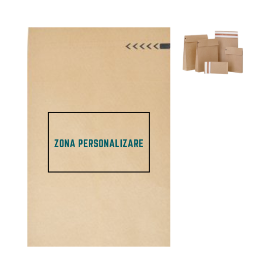 Plic Personalizat Curierat Eco 450X350X120 Mm